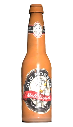 Old Possum bottle - Independent Fallout Wiki
